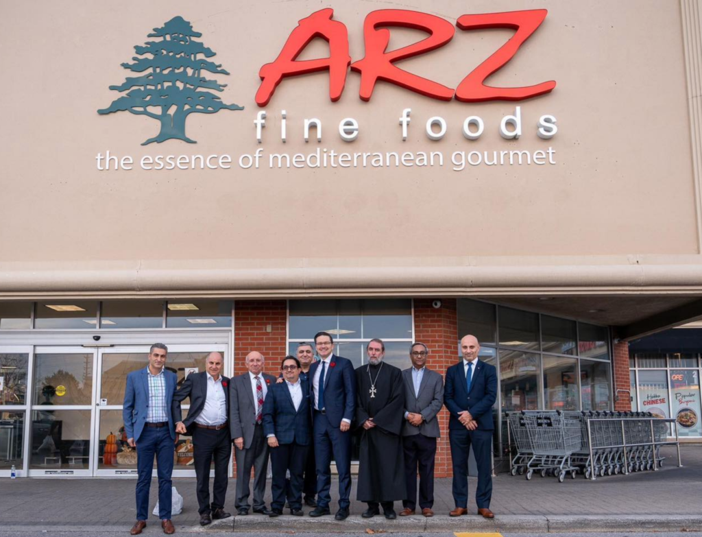 Pierre Poilievre Visit To Arz Store | Arz Fine Foods